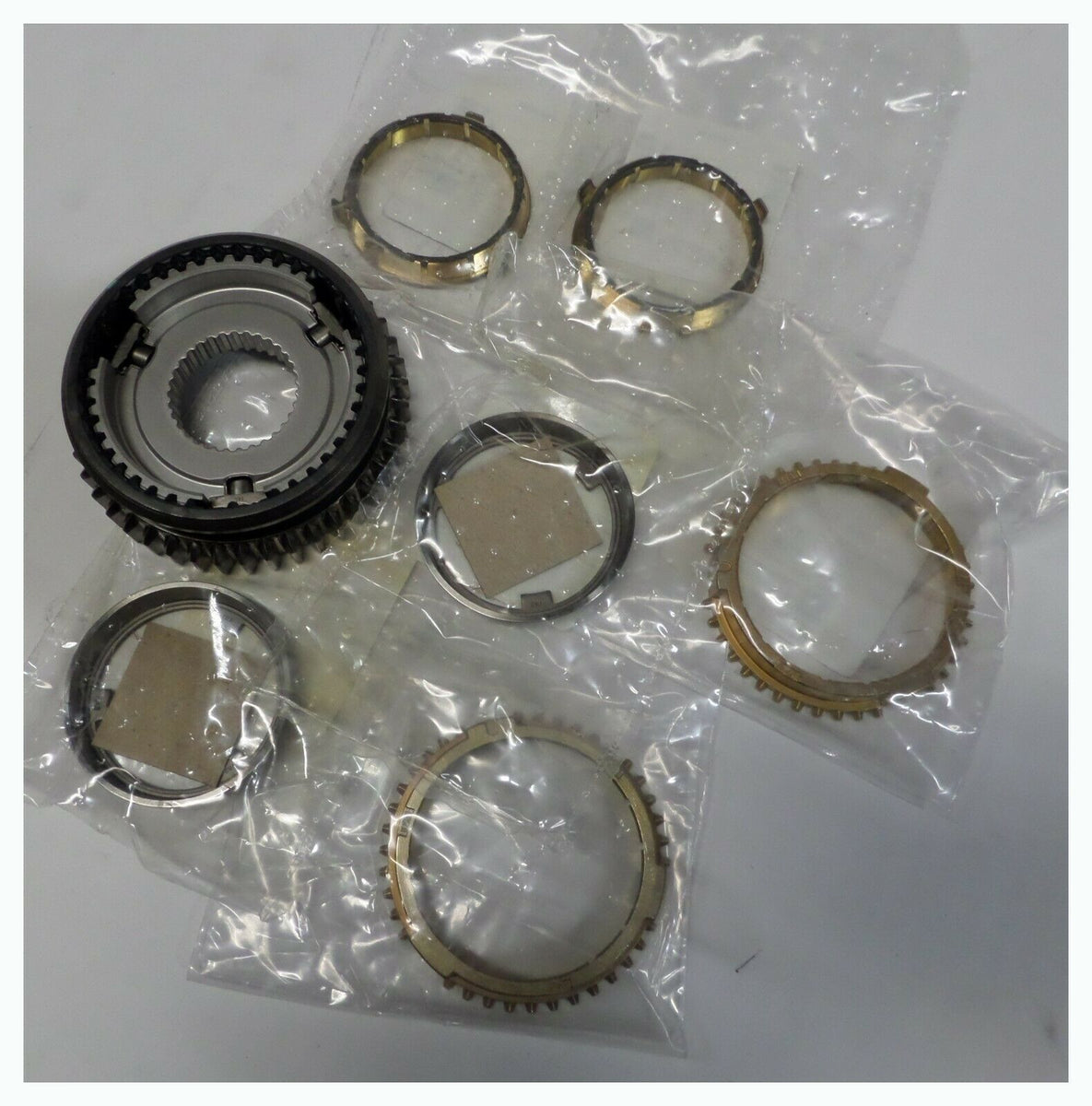 Transmission Main Shaft Gear w/ Synchronizer Ring 1 & 2 Chevrolet Astr ...