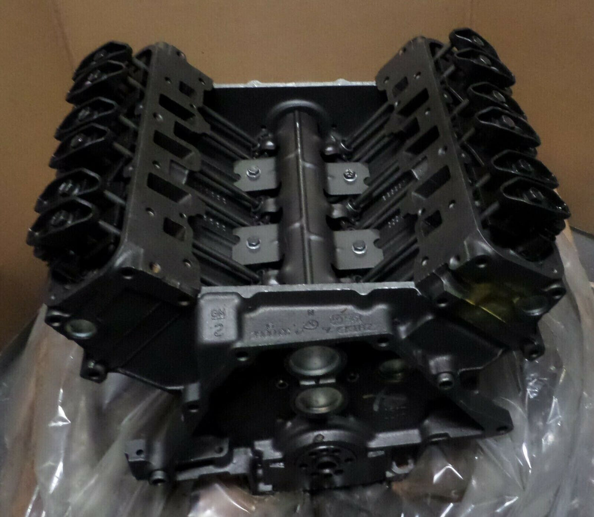 25524139 Engine Long Block 20 Bolt oil Pan Rail 3.8L V6 1984-1985 Buic ...