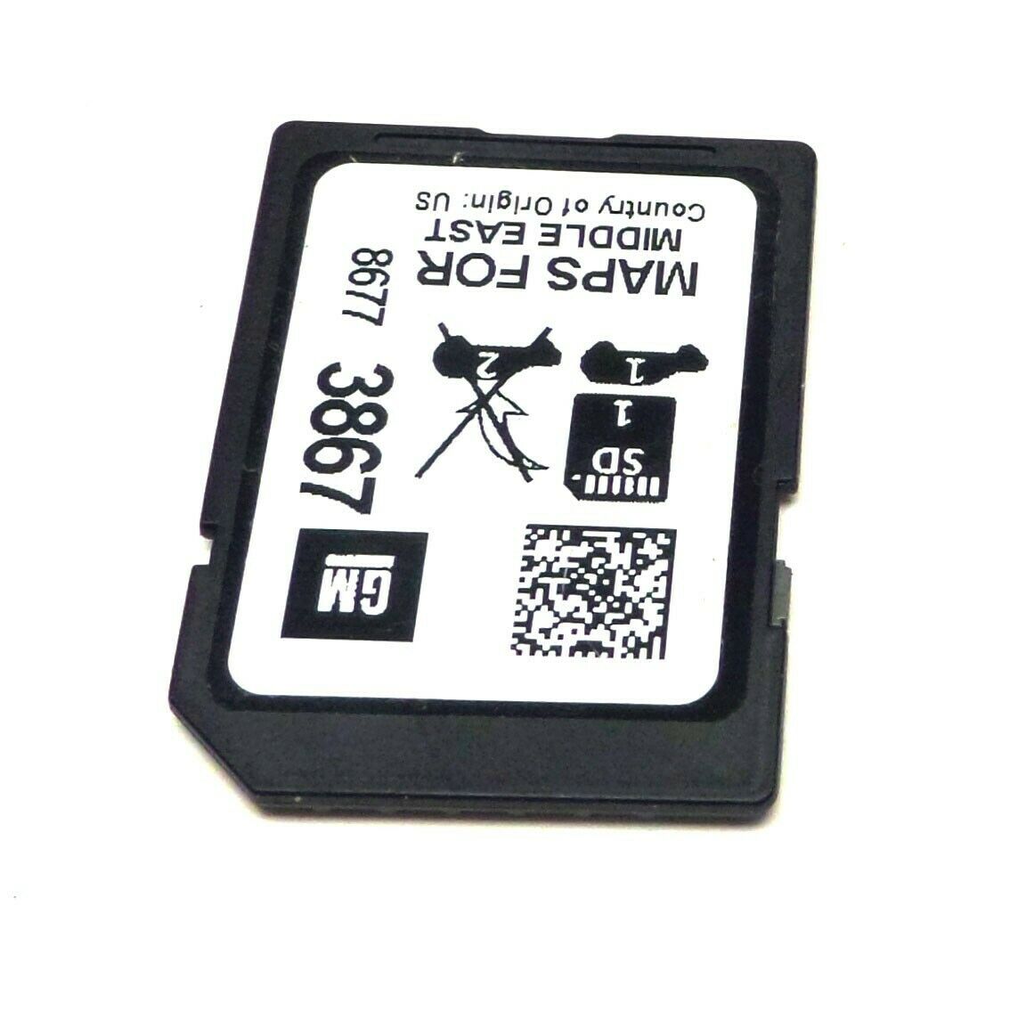 86773867 GM Middle East MAP SD or Micro SD City Navigation System Sofw ...
